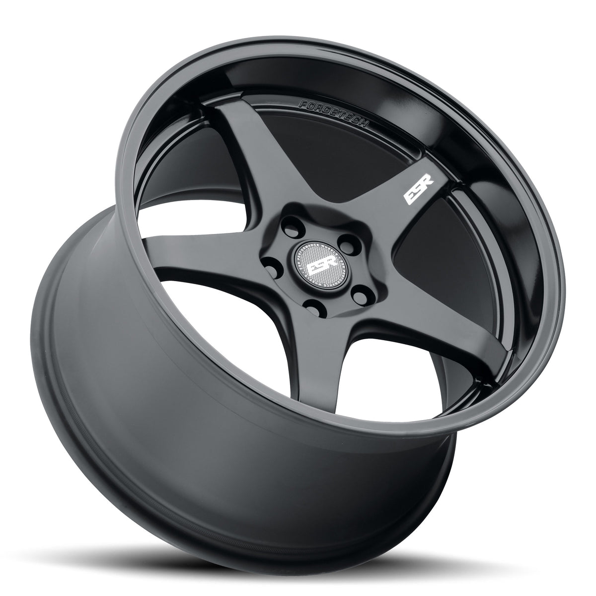 AP5 Matte Black Gloss Black Lip - Bespoke – esrwheels.com