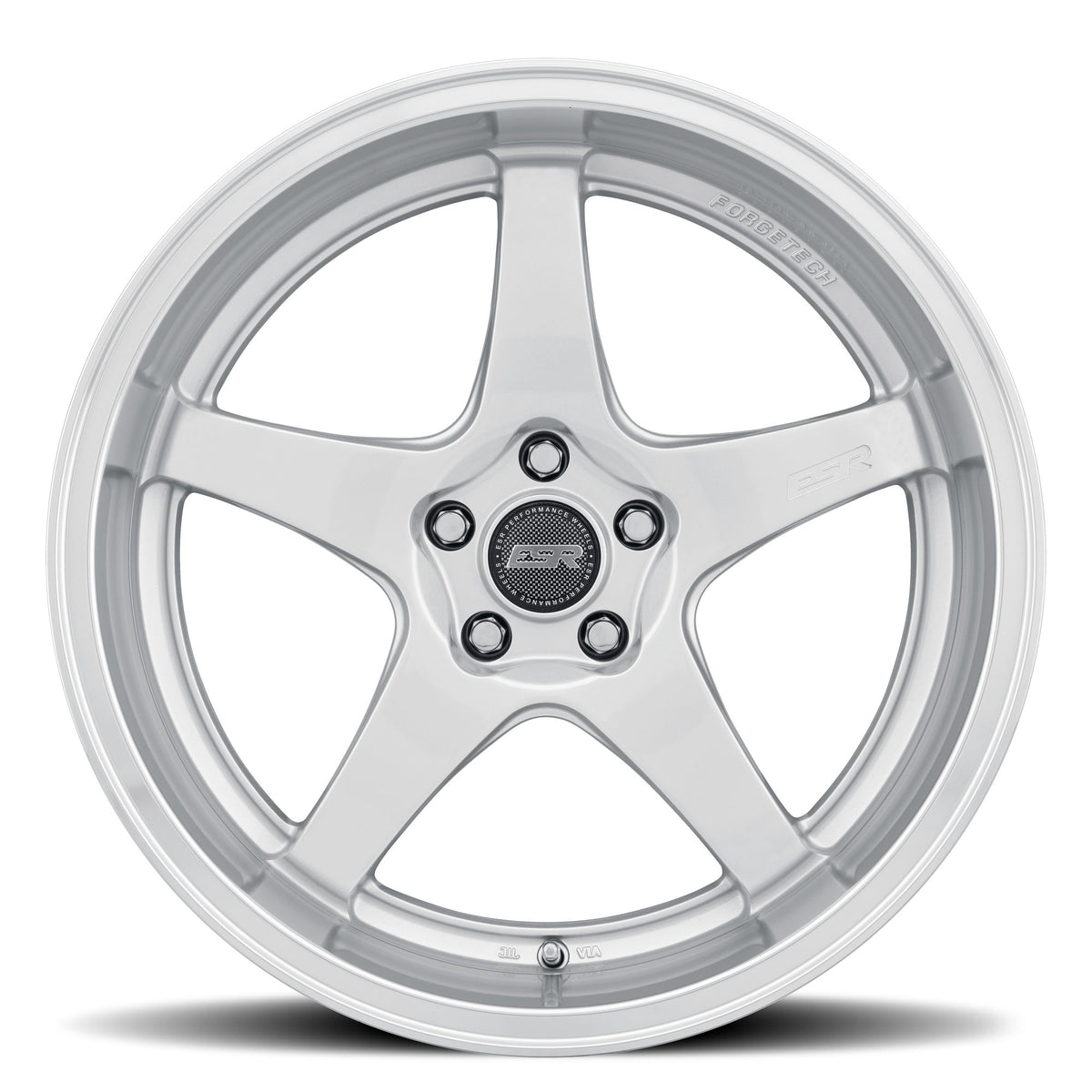 AP5 Hyper Silver Machine Lip – esrwheels.com